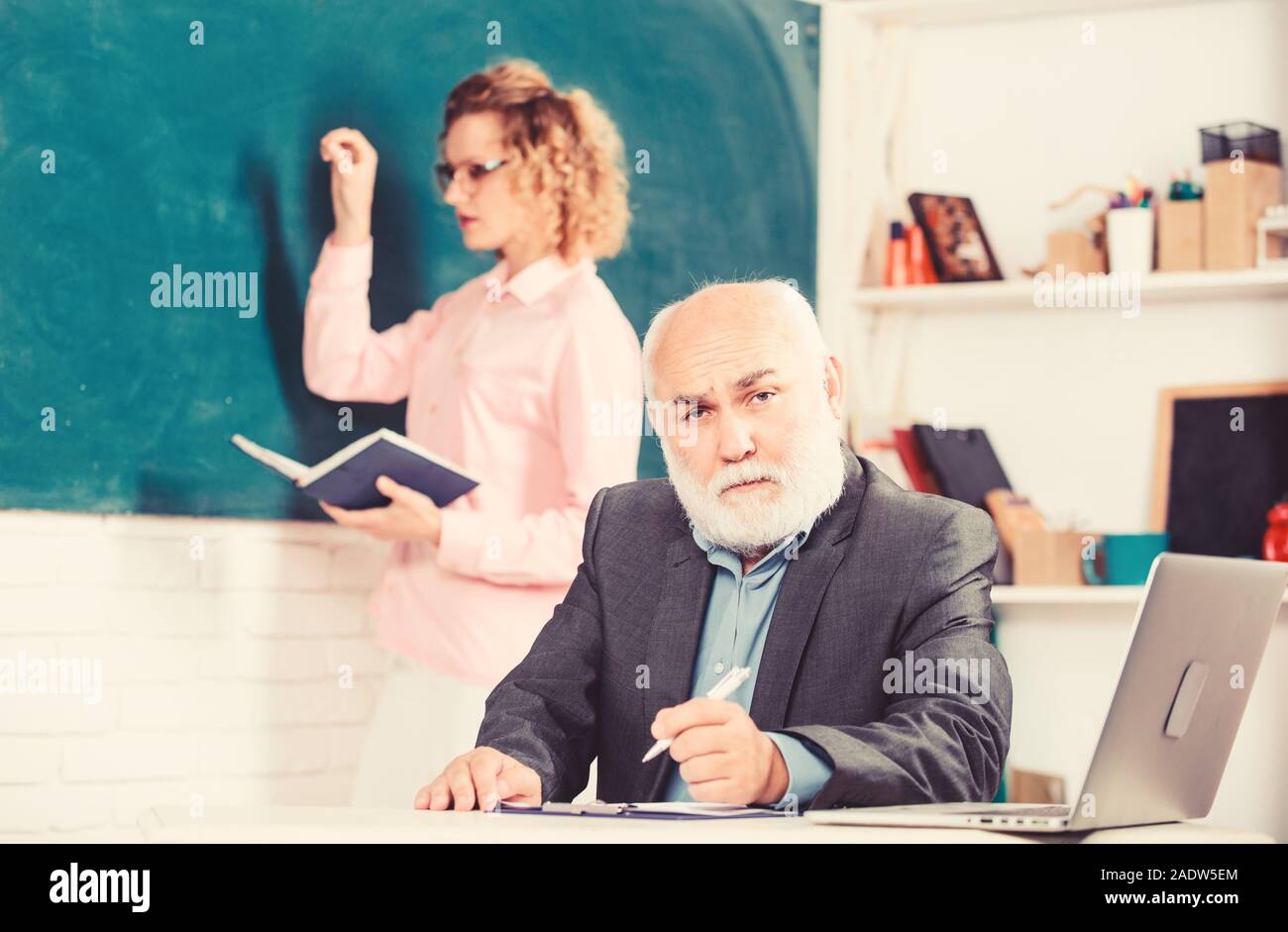 Regular school lesson. Education is process of facilitating learning or ...