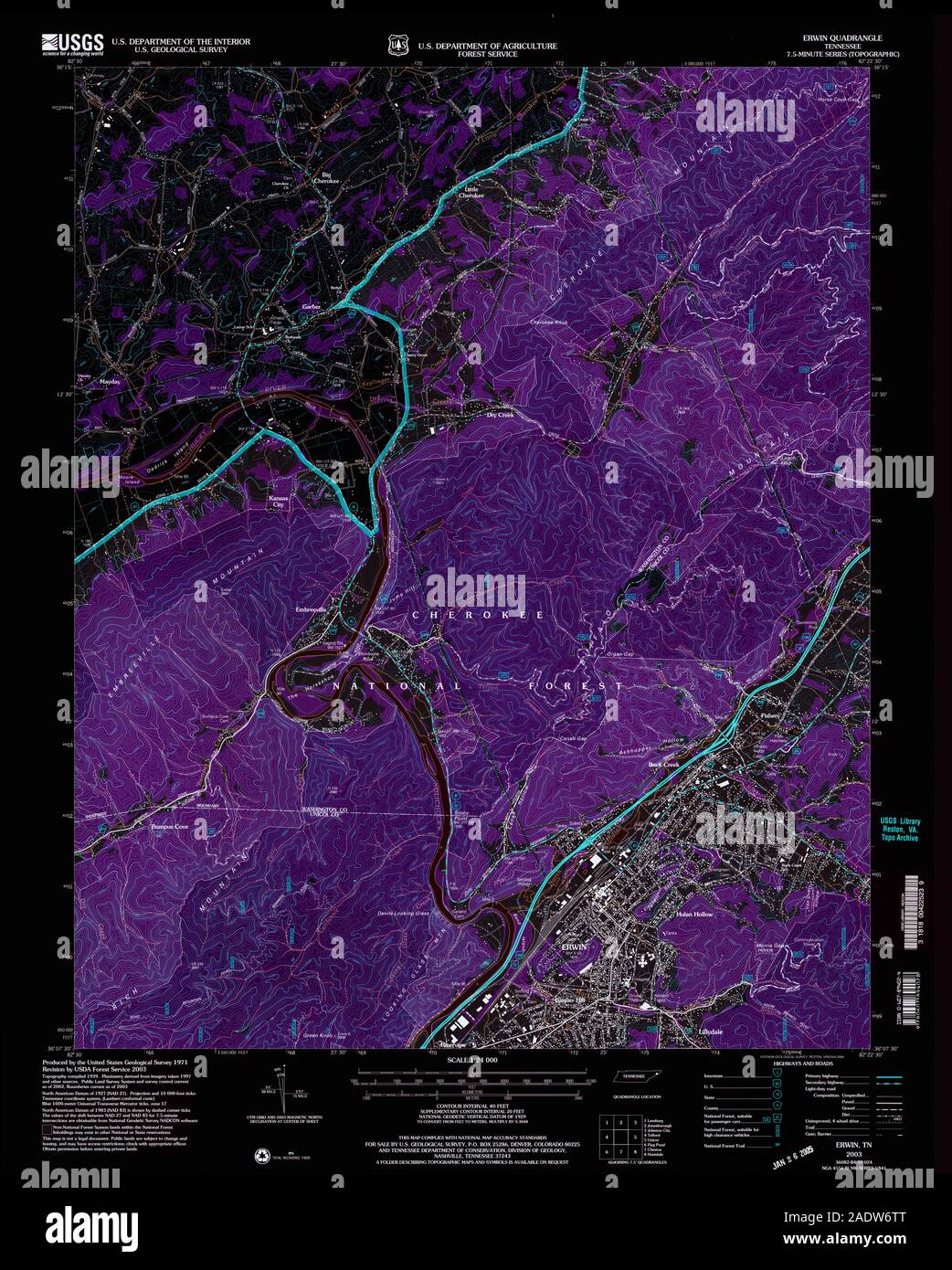 Erwin map hi-res stock photography and images - Alamy