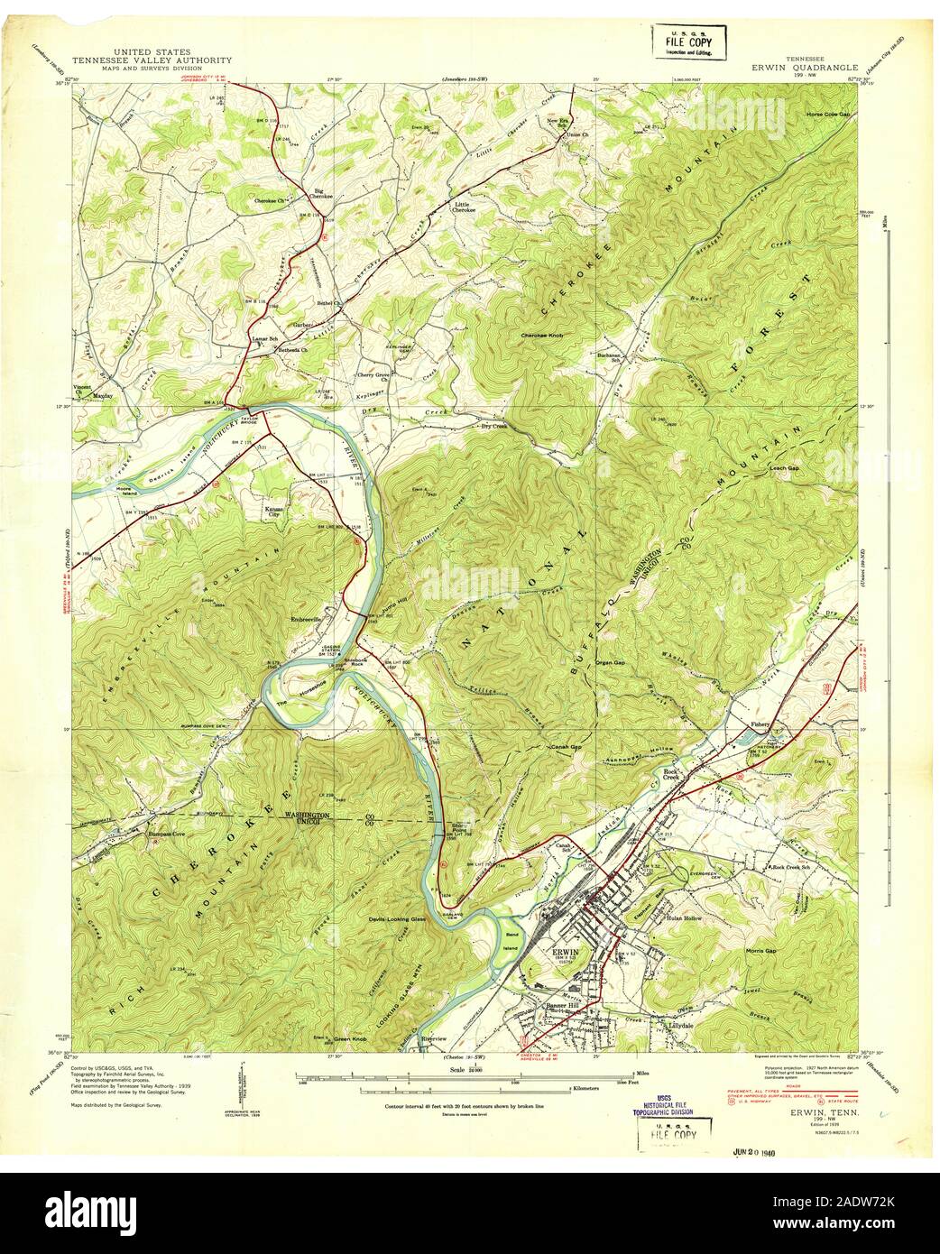 Erwin map hi-res stock photography and images - Alamy