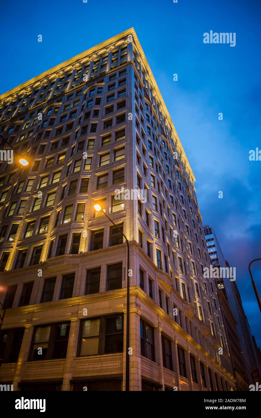 Railway Exchange Building, also known as Santa Fe Building, is a 17 ...