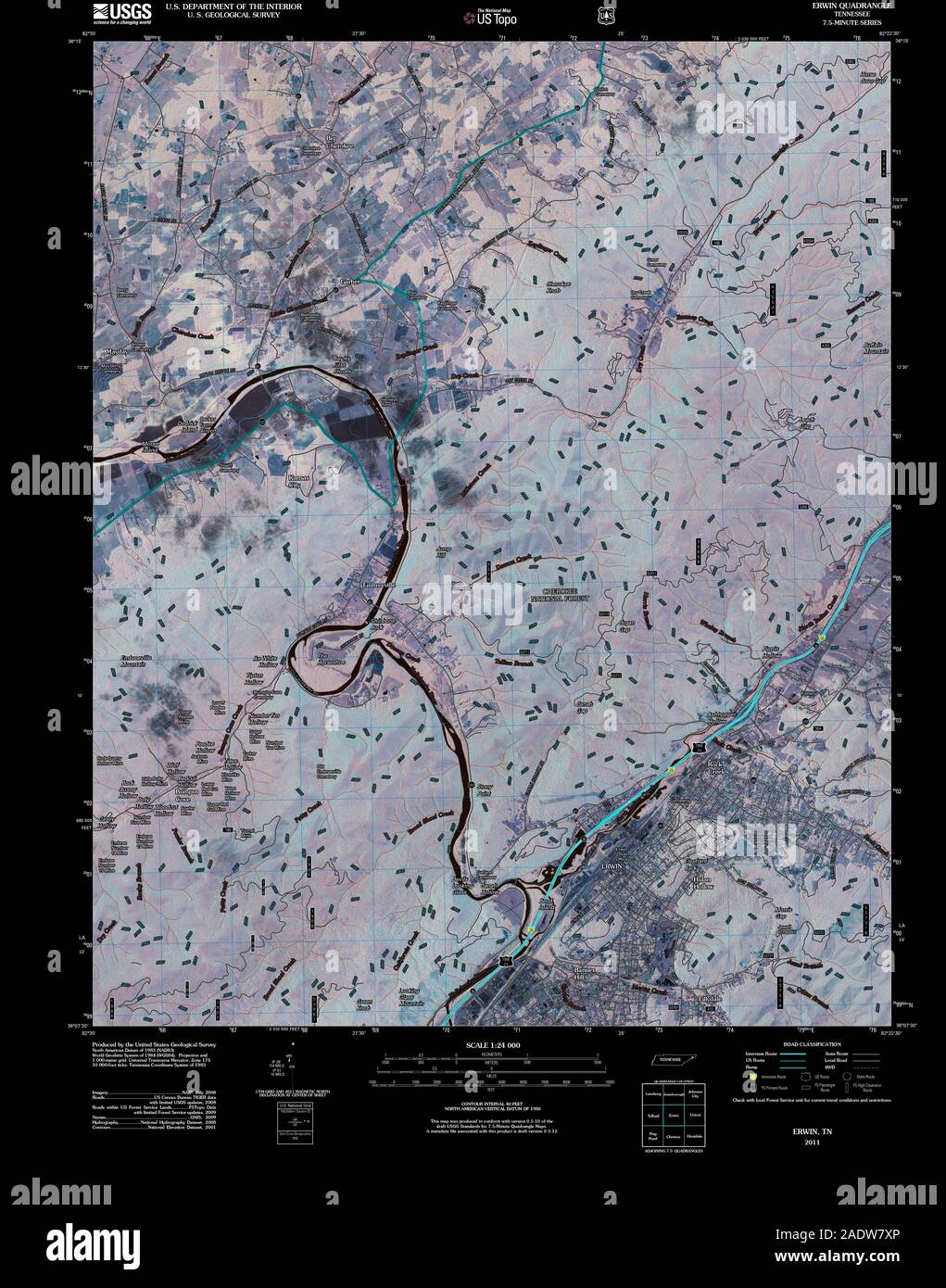 Erwin map hi-res stock photography and images - Alamy