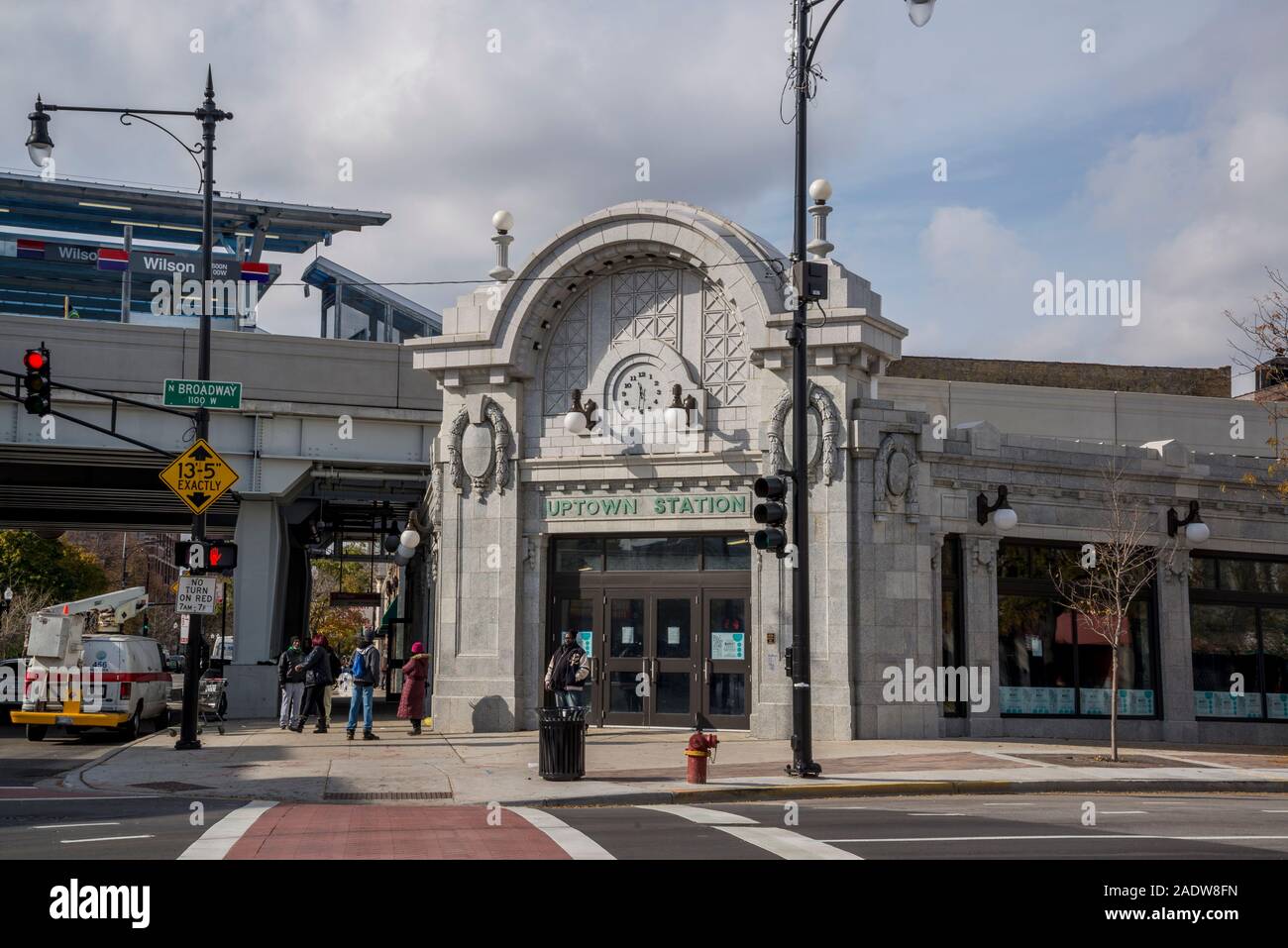 Uptown Station, Uptown neighborhood, Chicago, Illinois, USA Stock Photo ...