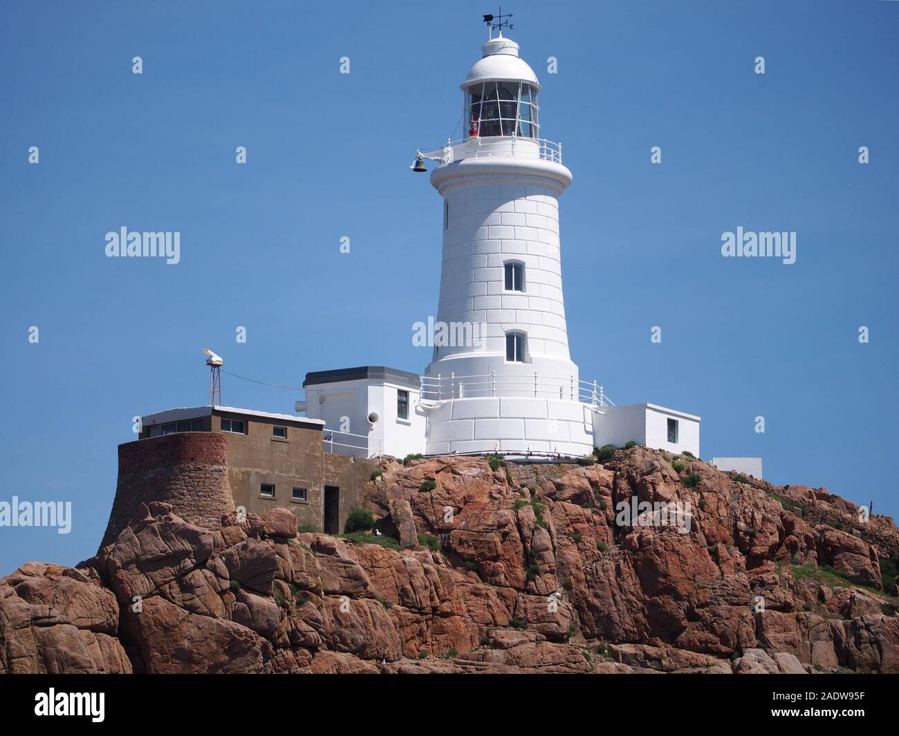 Jersey channel islands lighthouse hi-res stock photography and images ...