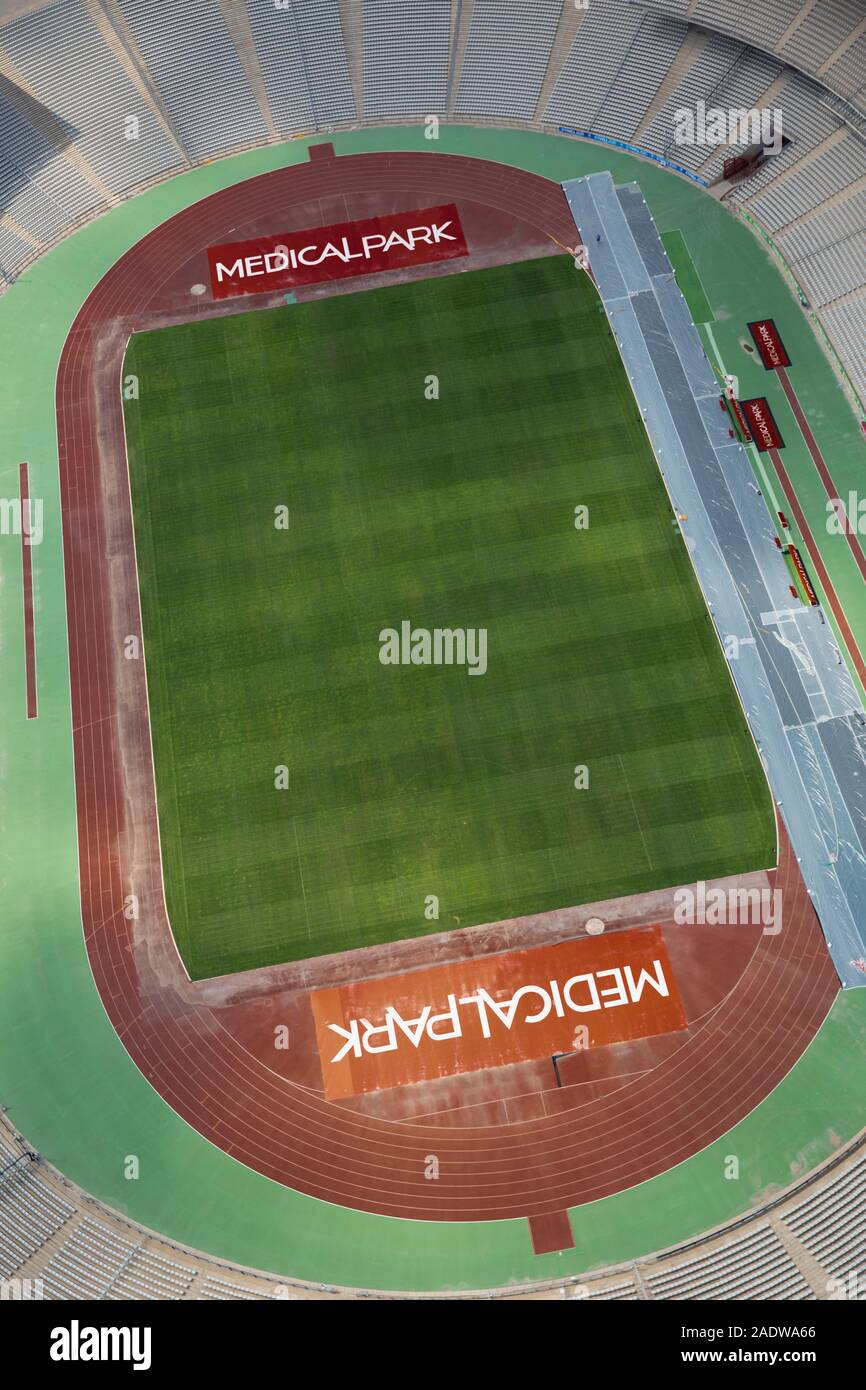 Istanbul, Turkey - June 10, 2013; Aerial view of Istanbul Olympic ...