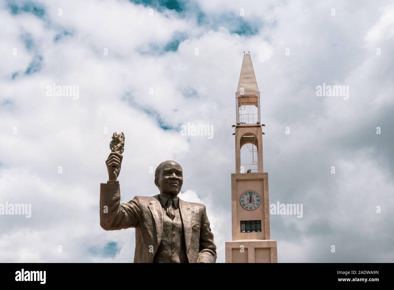 King's African Rifles War Memorial in Zomba Malawi Stock Photo - Alamy