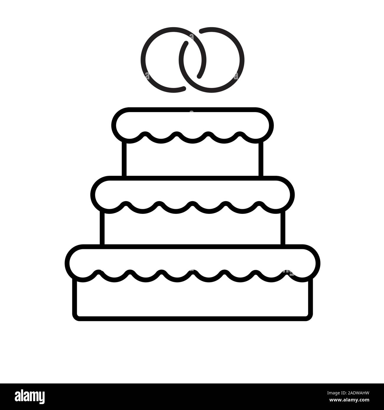 Interlocked wedding rings hi-res stock photography and images - Alamy