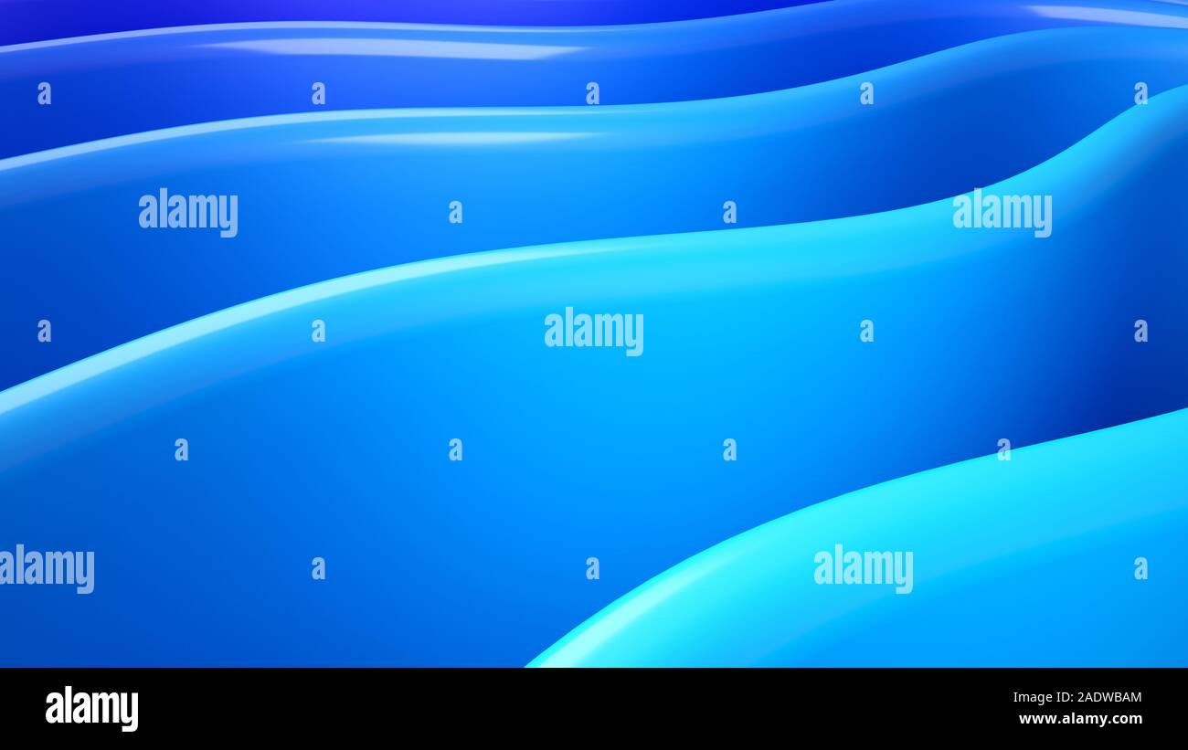 Azure, blue background. 3d rendering 3d illustration Stock Photo - Alamy