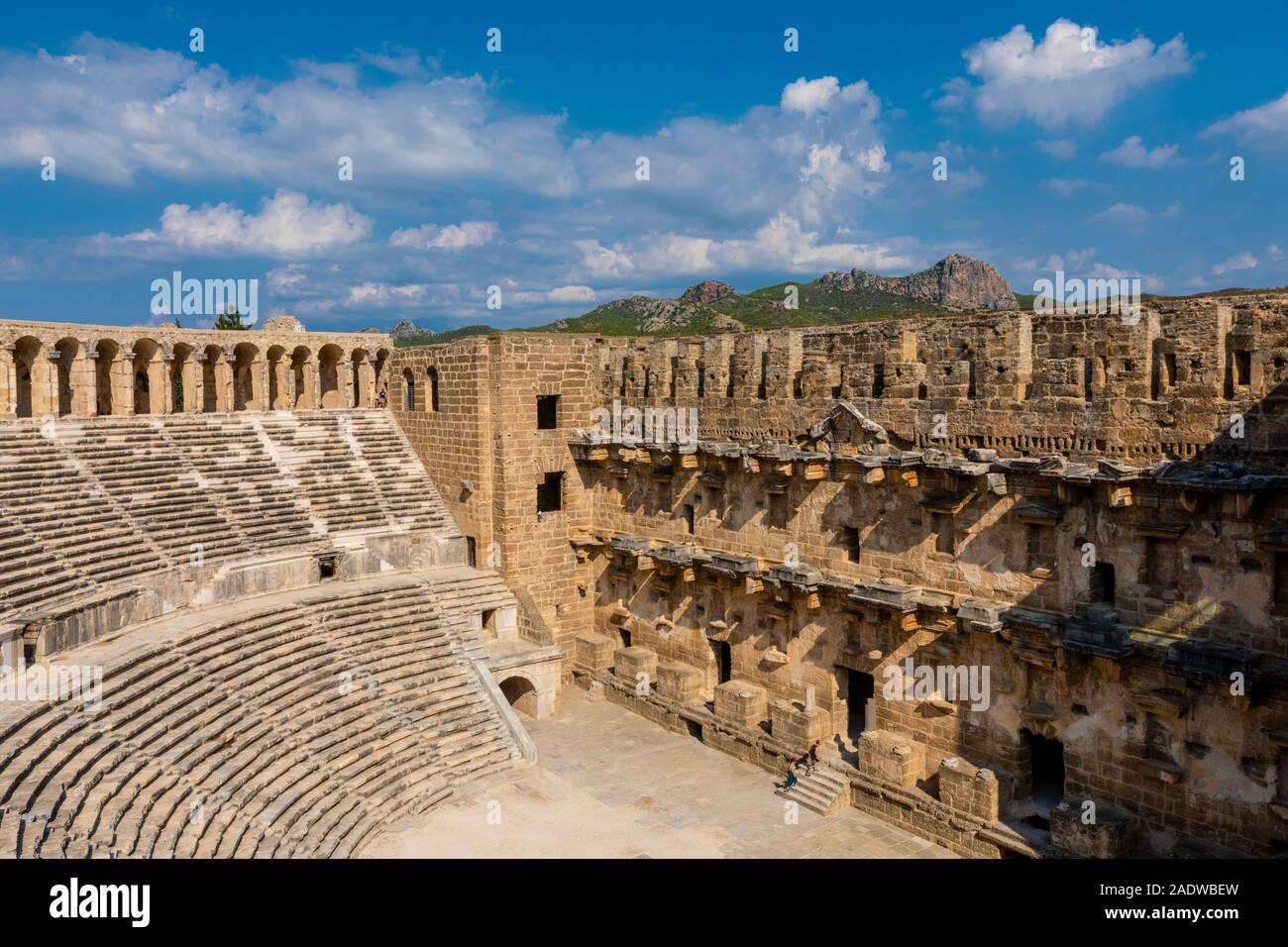 Aspendos Amphitheatre, Antalya, Turkey Stock Photo - Alamy