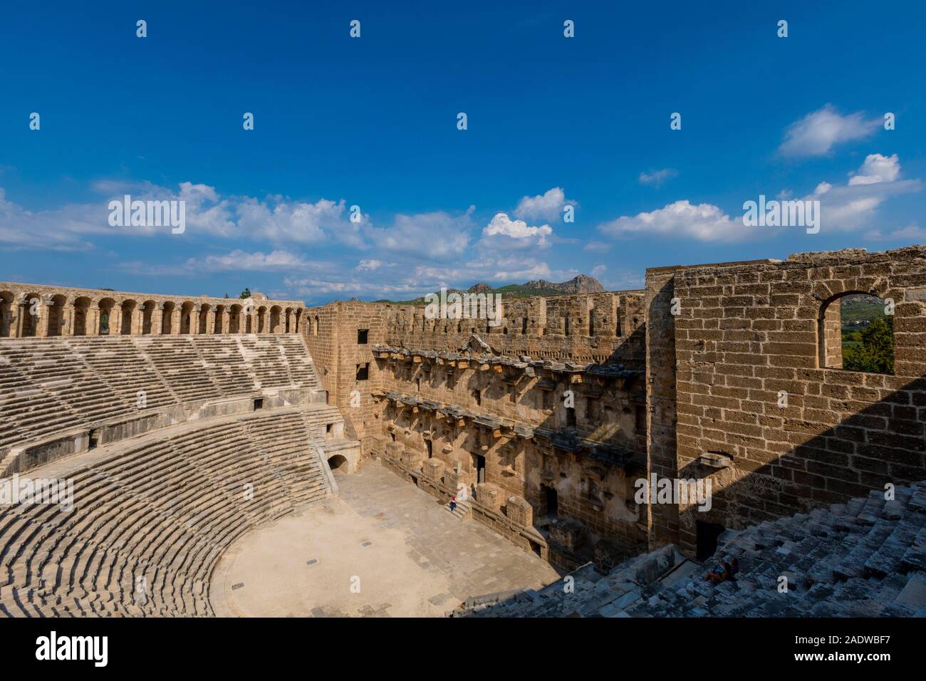 Aspendos Amphitheatre, Antalya, Turkey Stock Photo - Alamy