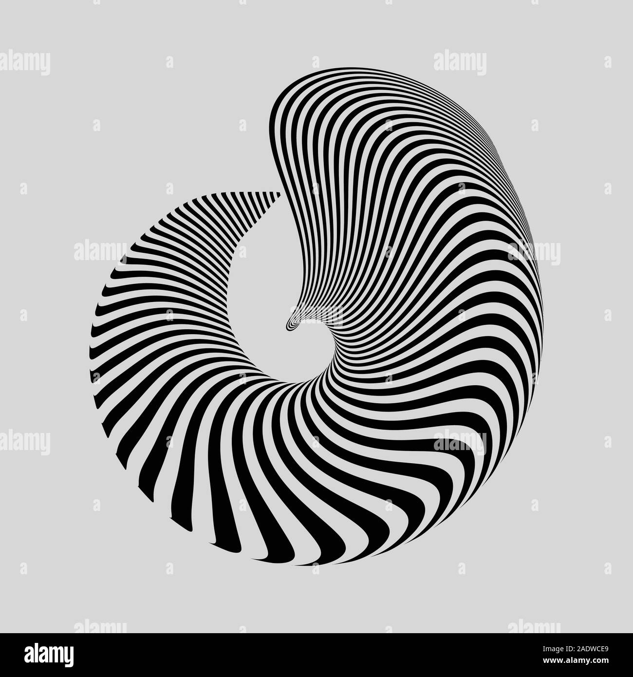 Optical illusion vector hi-res stock photography and images - Alamy