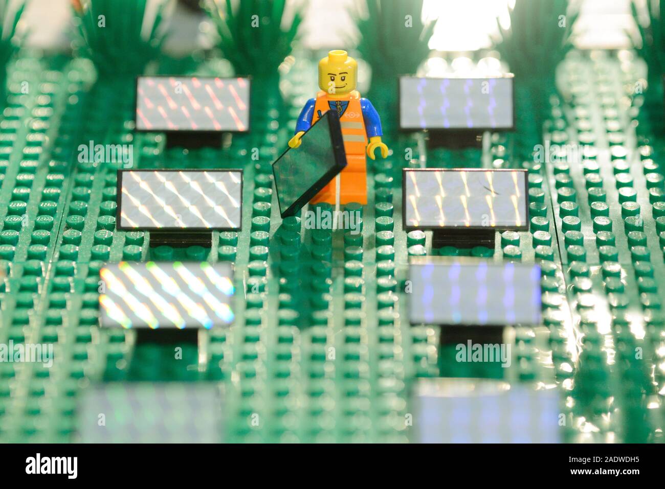 Lego Photovoltaic Panel Stock Photo - Alamy