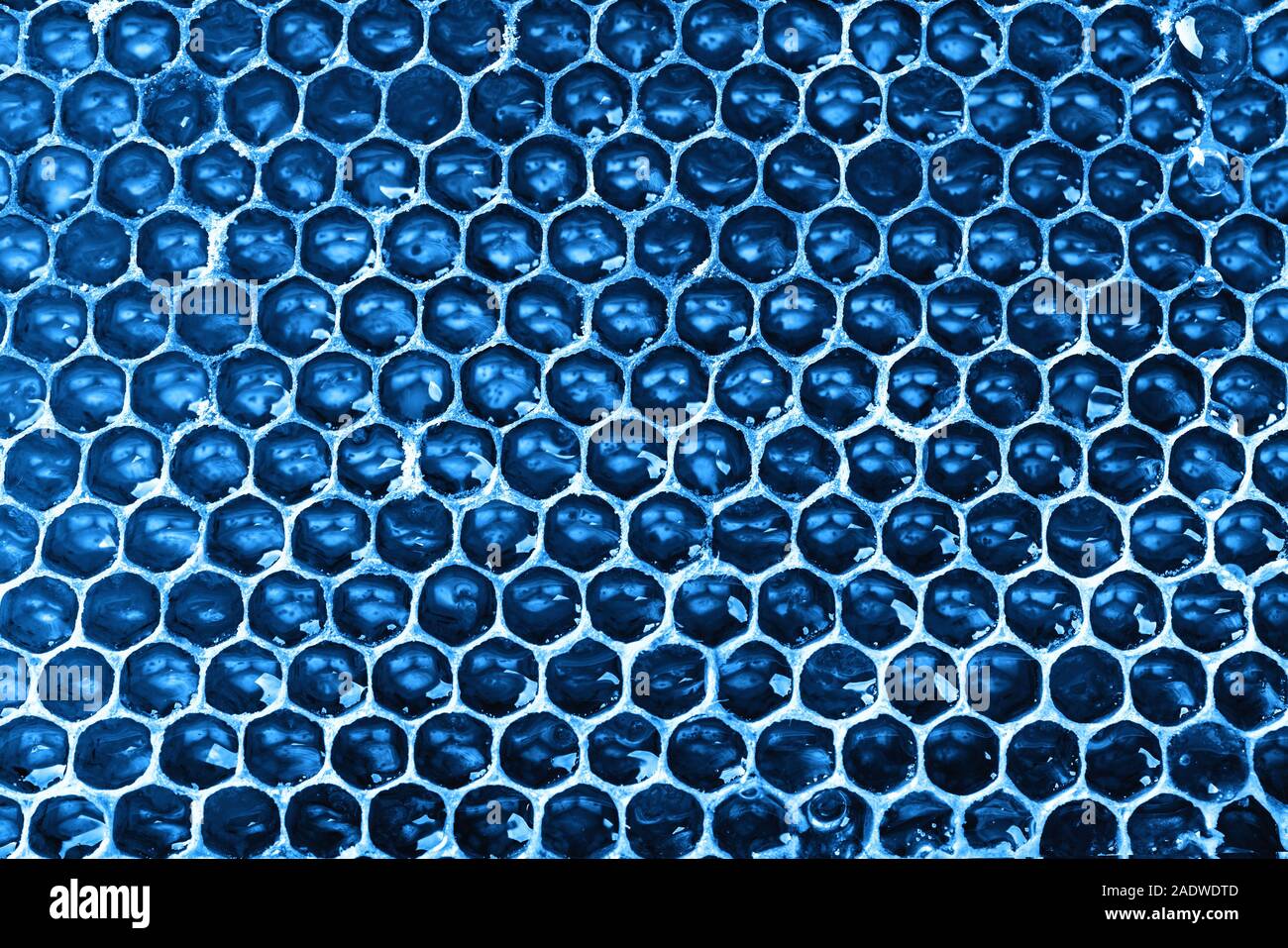 Hexagon honeycomb blue texture in hi-res stock photography and images ...