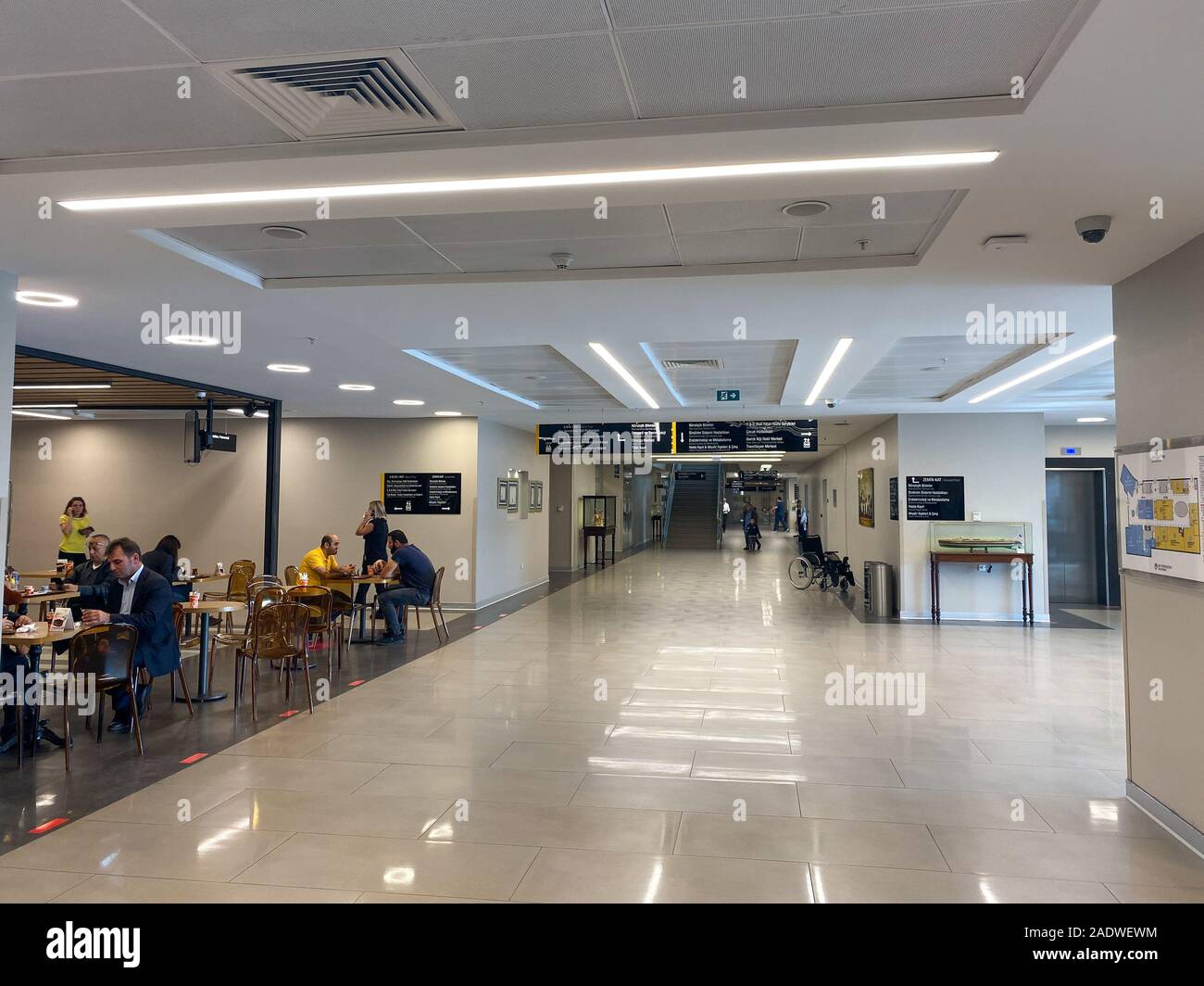 October 24, 2019. Turkey. Istanbul. University Hospital Koch. hospital ...