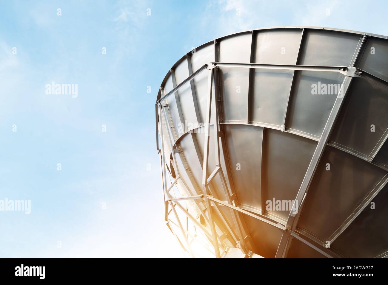 picture of parabolic satellite dish space technology receivers Stock ...