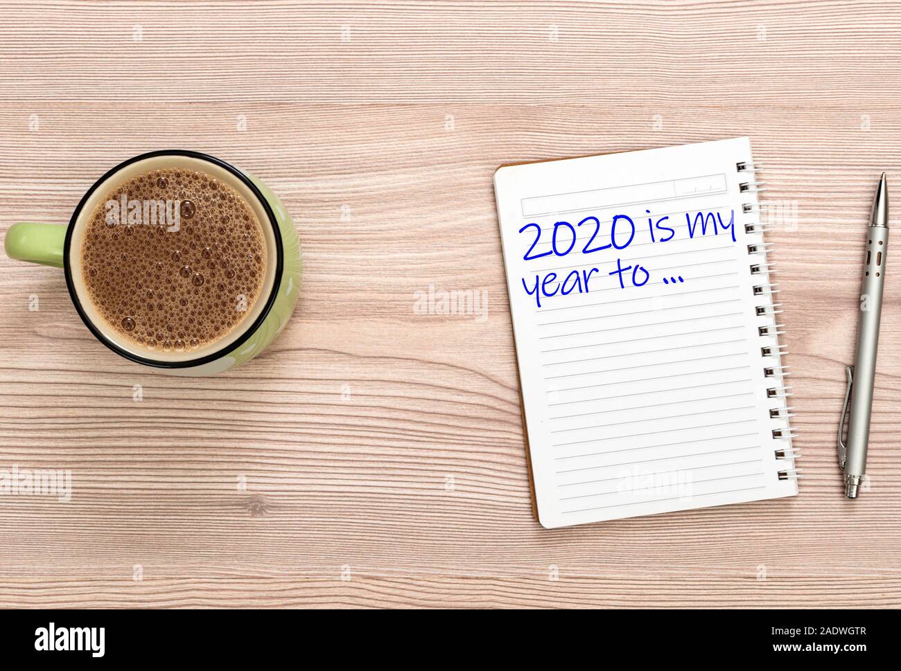 2020 is my year to Stock Photo - Alamy