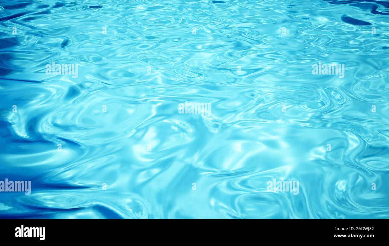 Water texture pool. 3d rendering, 3d illustration Stock Photo - Alamy
