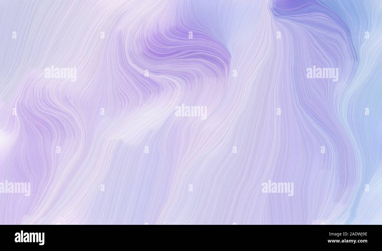 contemporary waves design with lavender blue, light pastel purple and ...