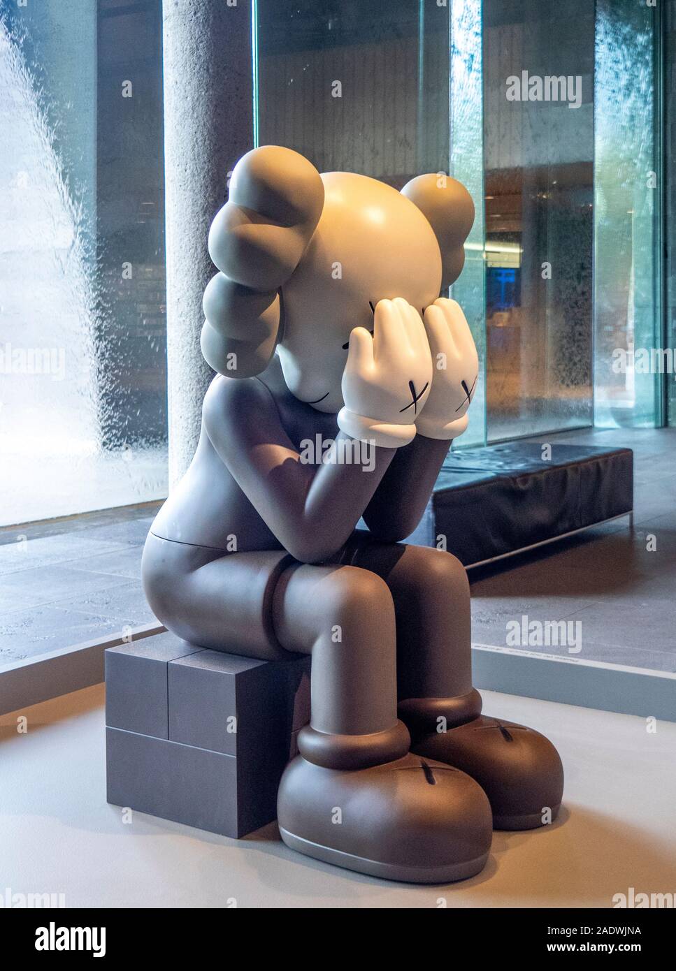 Companion Passing Through Brian Donnelly aka KAWS sculptor and graffiti ...