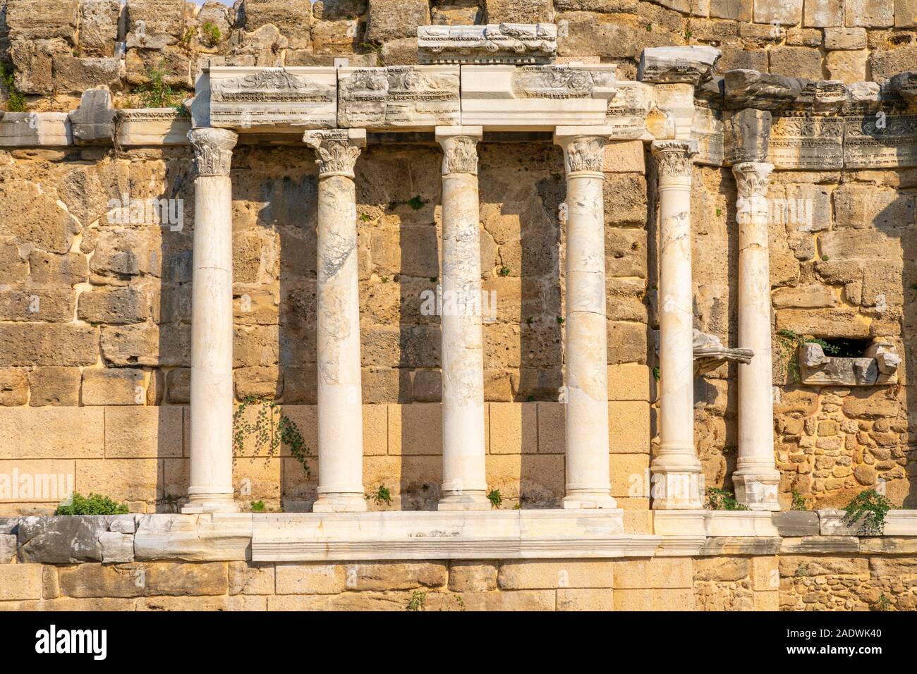 State Agora, Side, Turkey Stock Photo - Alamy