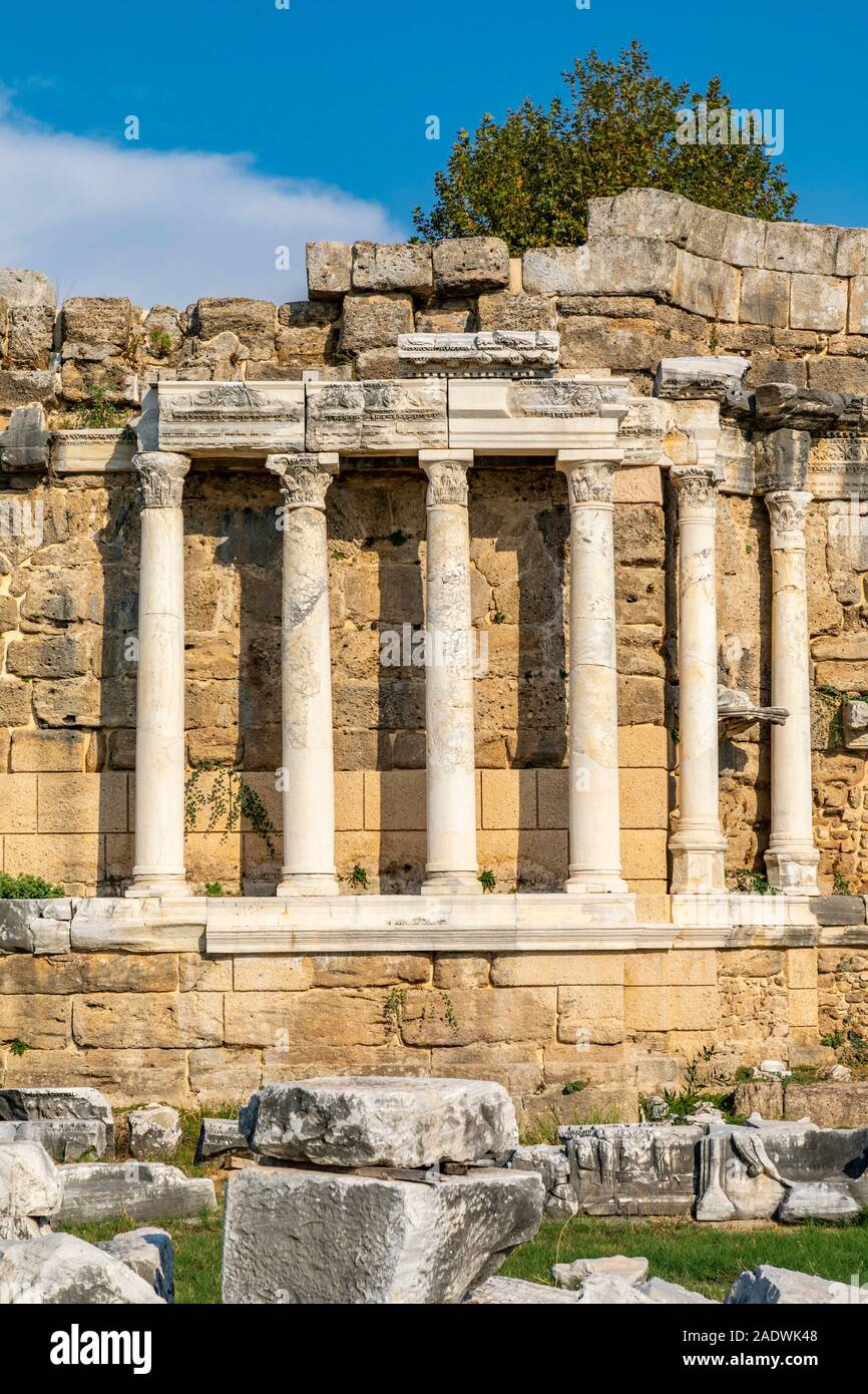 State Agora, Side, Turkey Stock Photo - Alamy