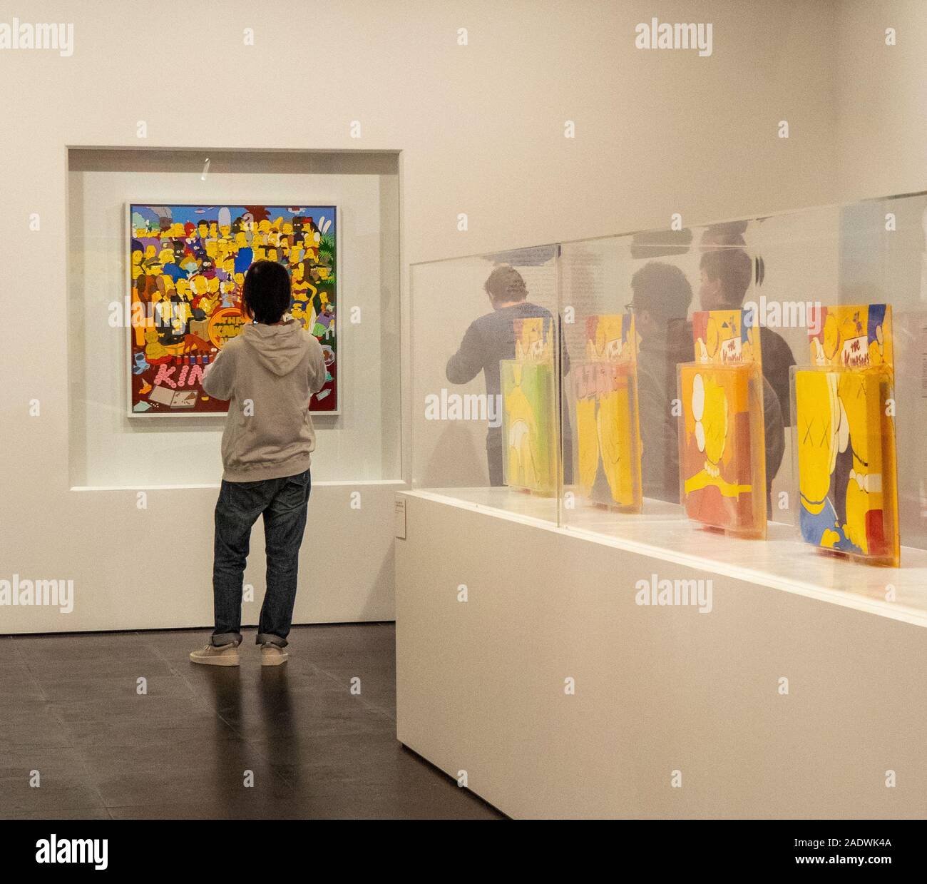 Kimpsons by Brian Donnelly aka KAWS sculptor and graffiti artist ...