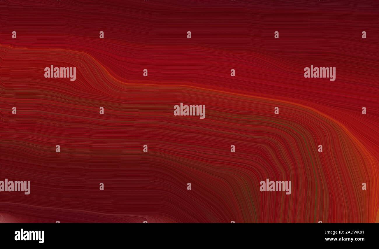 curvy background design with dark red, firebrick and maroon color Stock ...