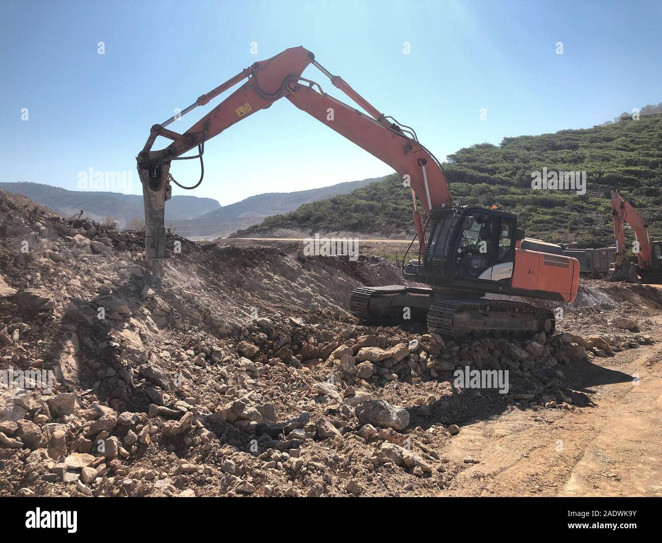 Soil blasting hi-res stock photography and images - Alamy