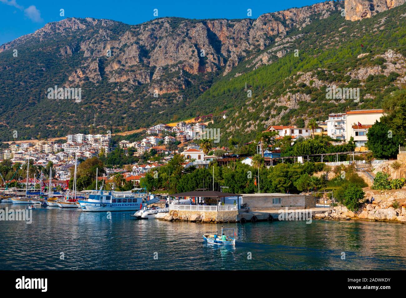 Kas Harbour, Kas, Turkey Stock Photo - Alamy