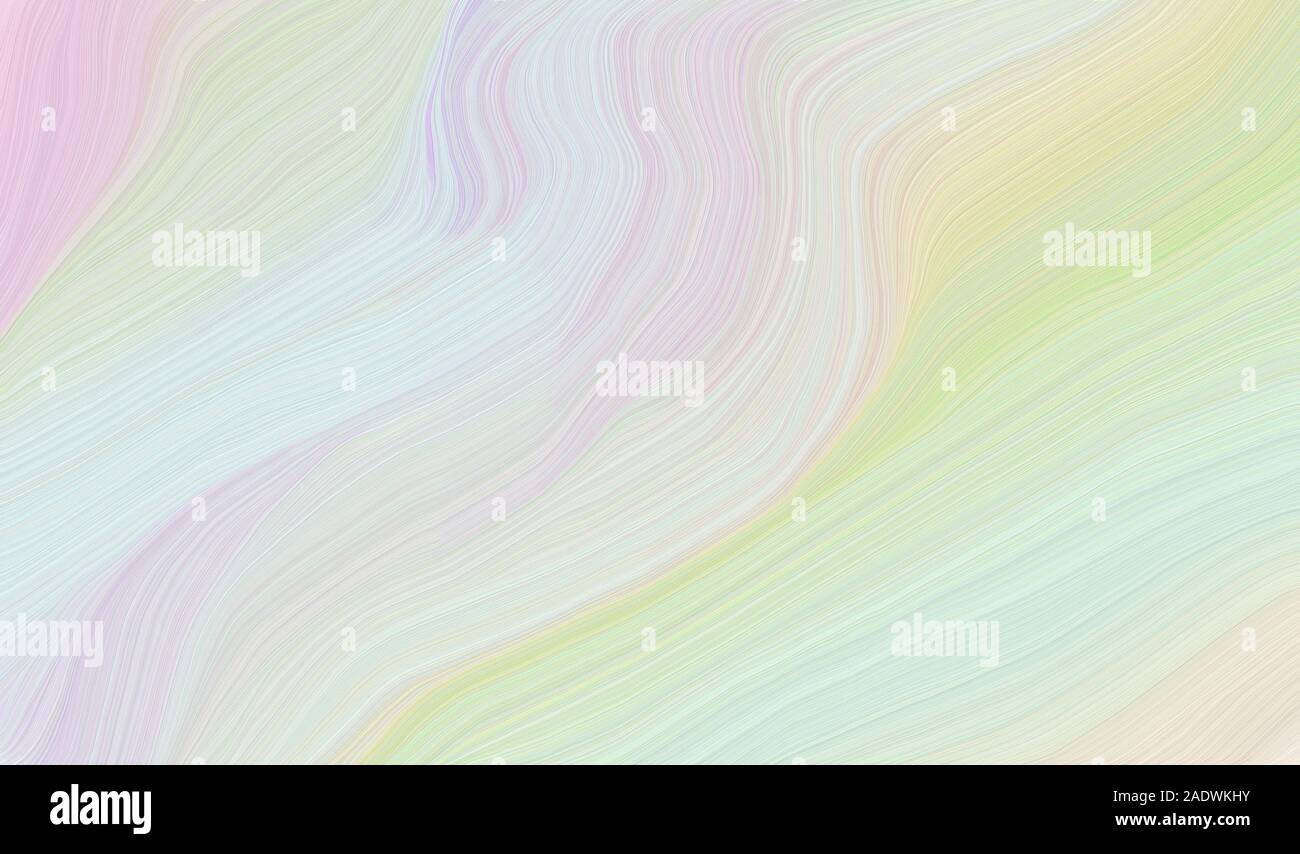 modern soft swirl waves background illustration with light gray, pale ...