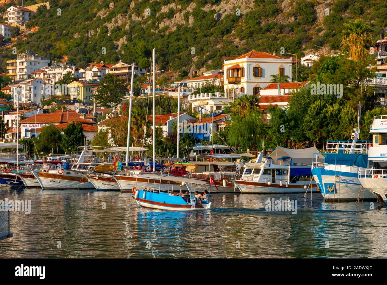 Fishing boats kas harbour turkey hi-res stock photography and images ...