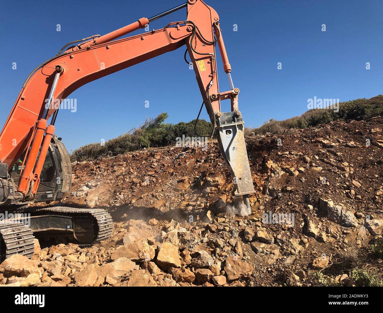 Rocky soil digging hi-res stock photography and images - Alamy