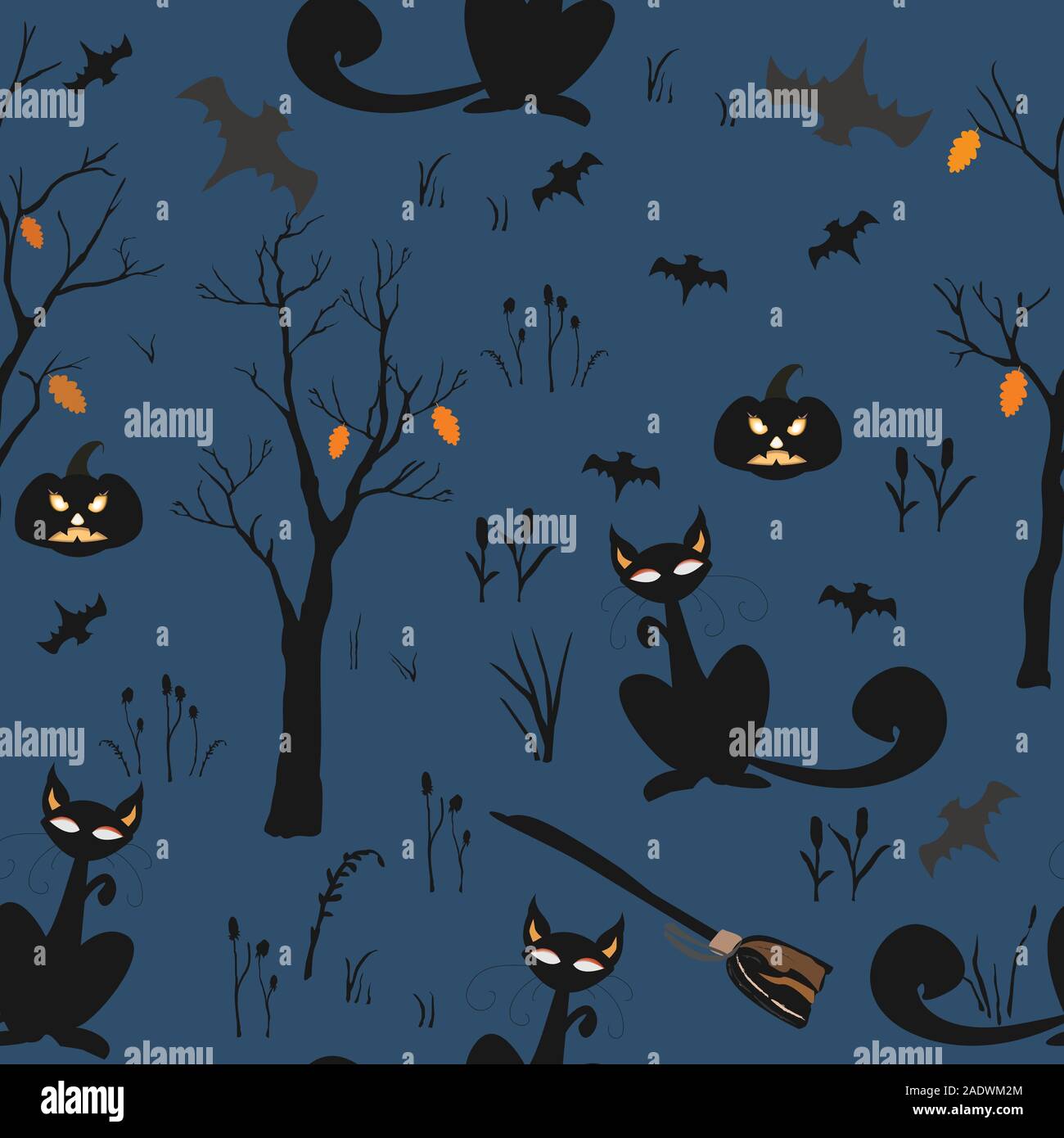 Halloween Element Set. Vector Illustration Stock Vector Image & Art - Alamy