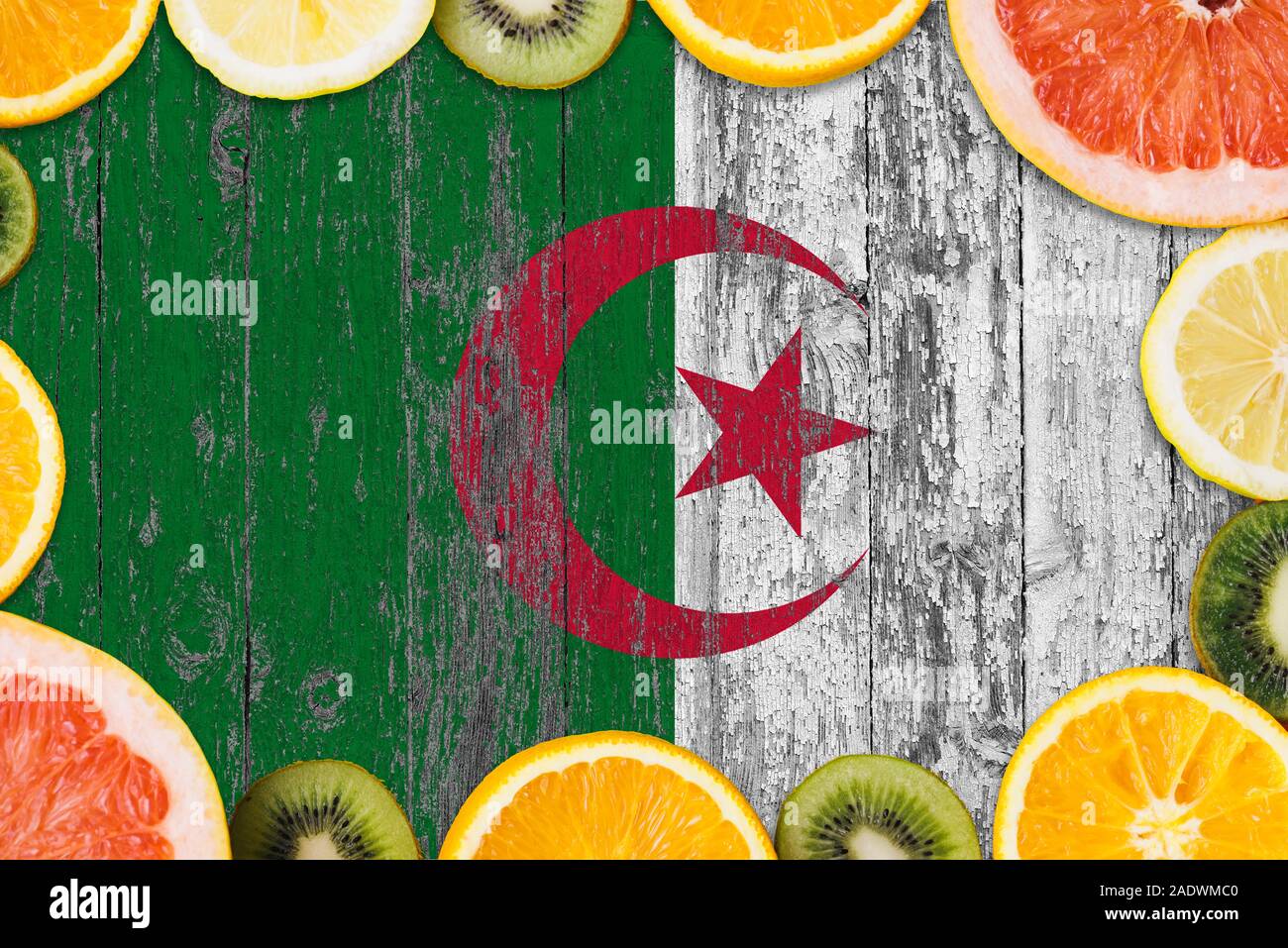 Algeria food concept. Fresh fruits from traditional gardens. Cooking ...