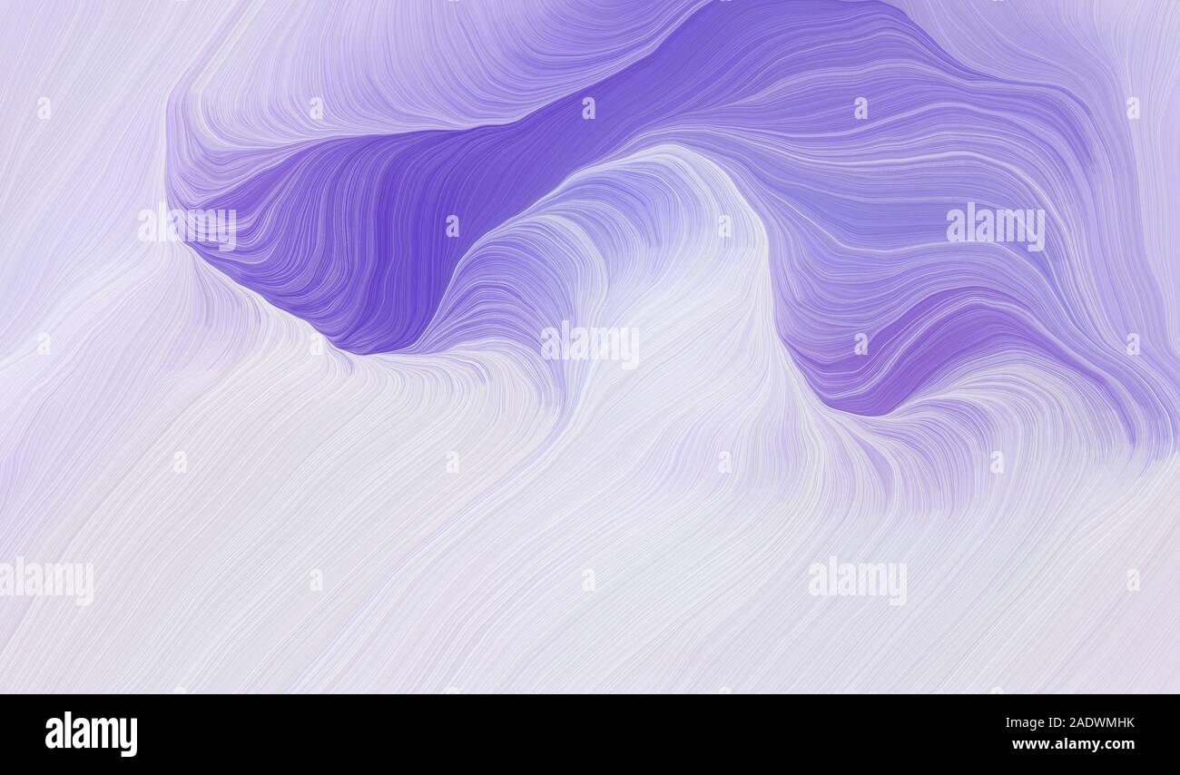 modern soft curvy waves background design with light gray, lavender and ...