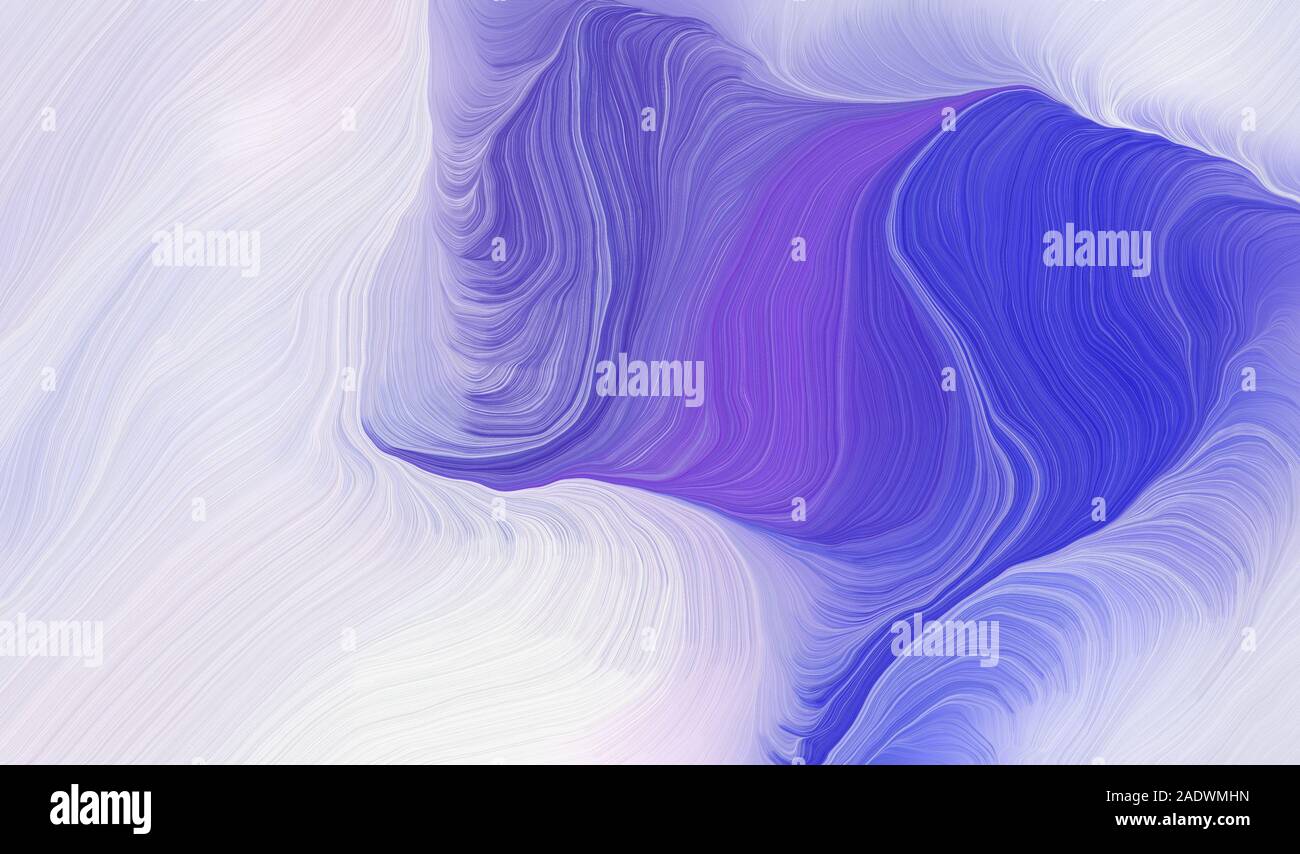elegant curvy swirl waves background illustration with lavender blue ...