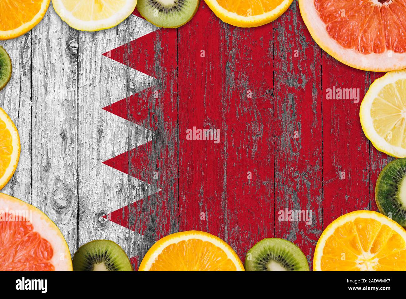 Bahrain food concept. Fresh fruits from traditional gardens. Cooking ...