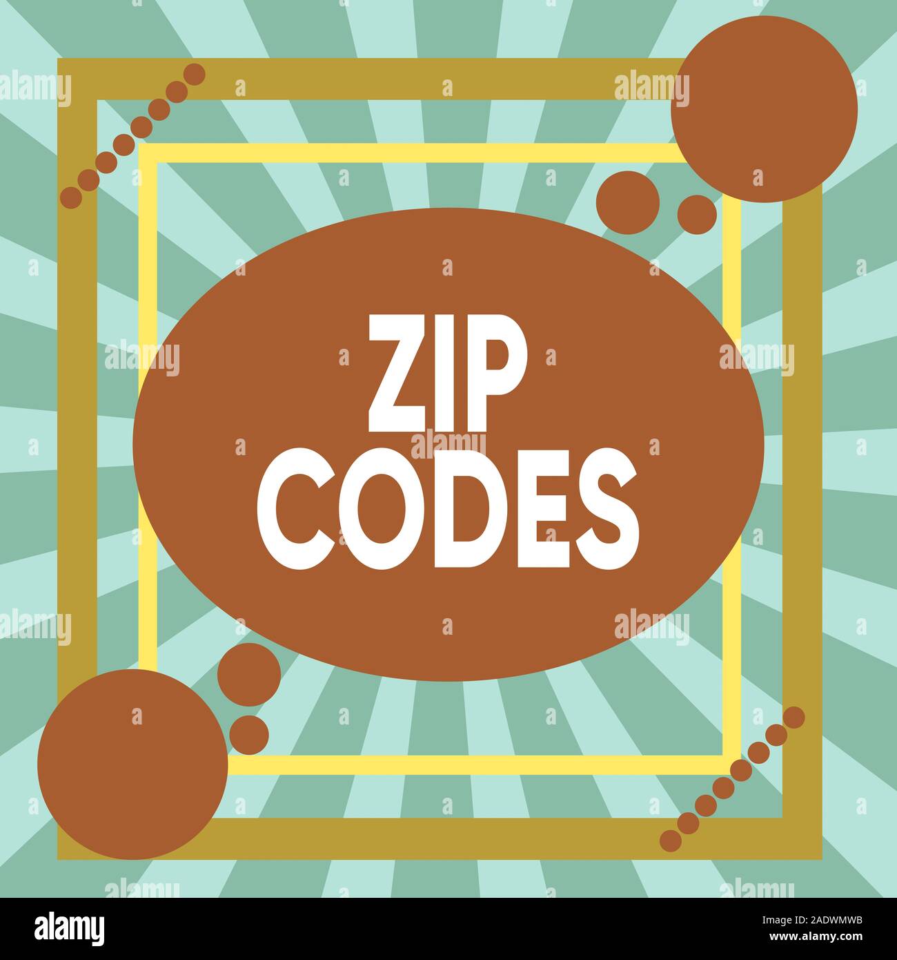 Writing note showing Zip Codes. Business concept for numbers added to a ...