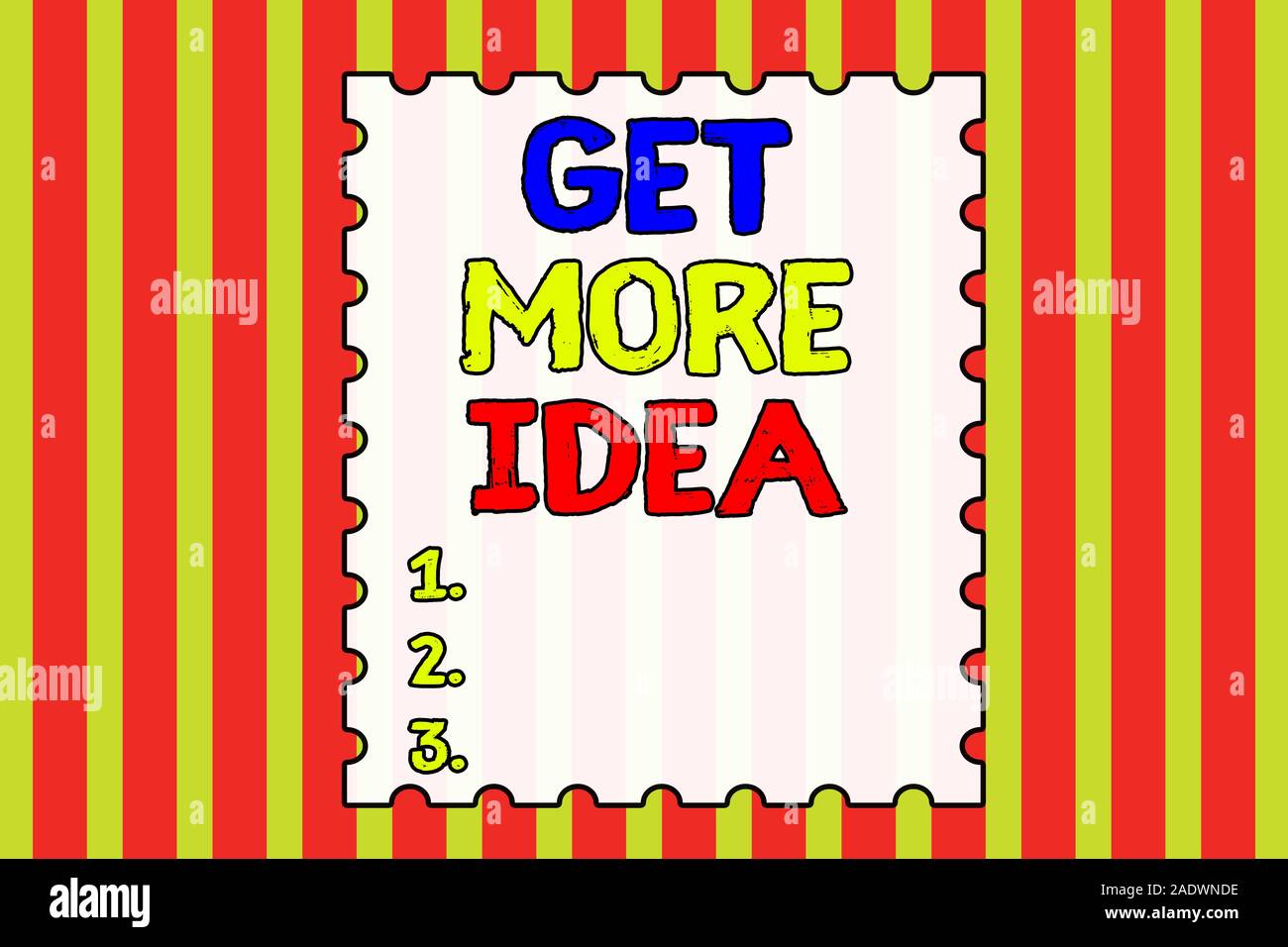 Conceptual hand writing showing Get More Idea. Concept meaning Random Input Mind Map Picture ...