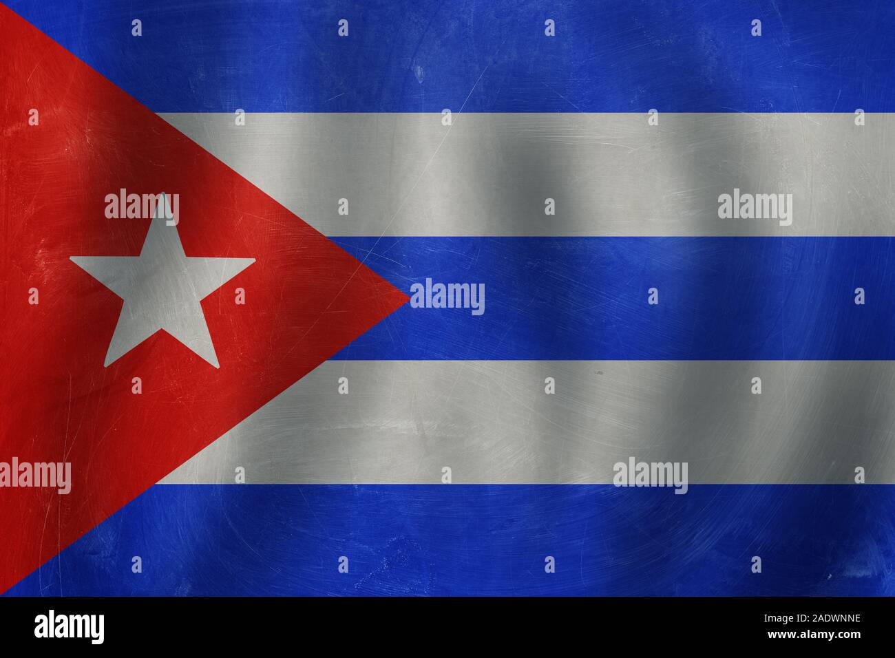 banner and Cuba flag background. Learn spanish language Stock Photo - Alamy