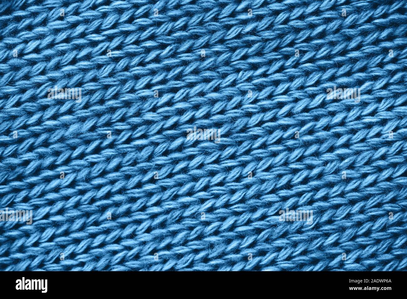 Blue knitting sweater pattern close up. Soft and sweet concept Stock ...