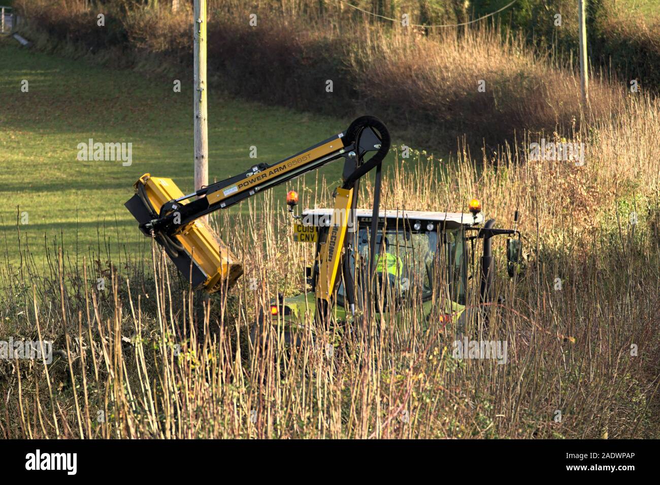 Hedge cutting machine hi-res stock photography and images - Alamy