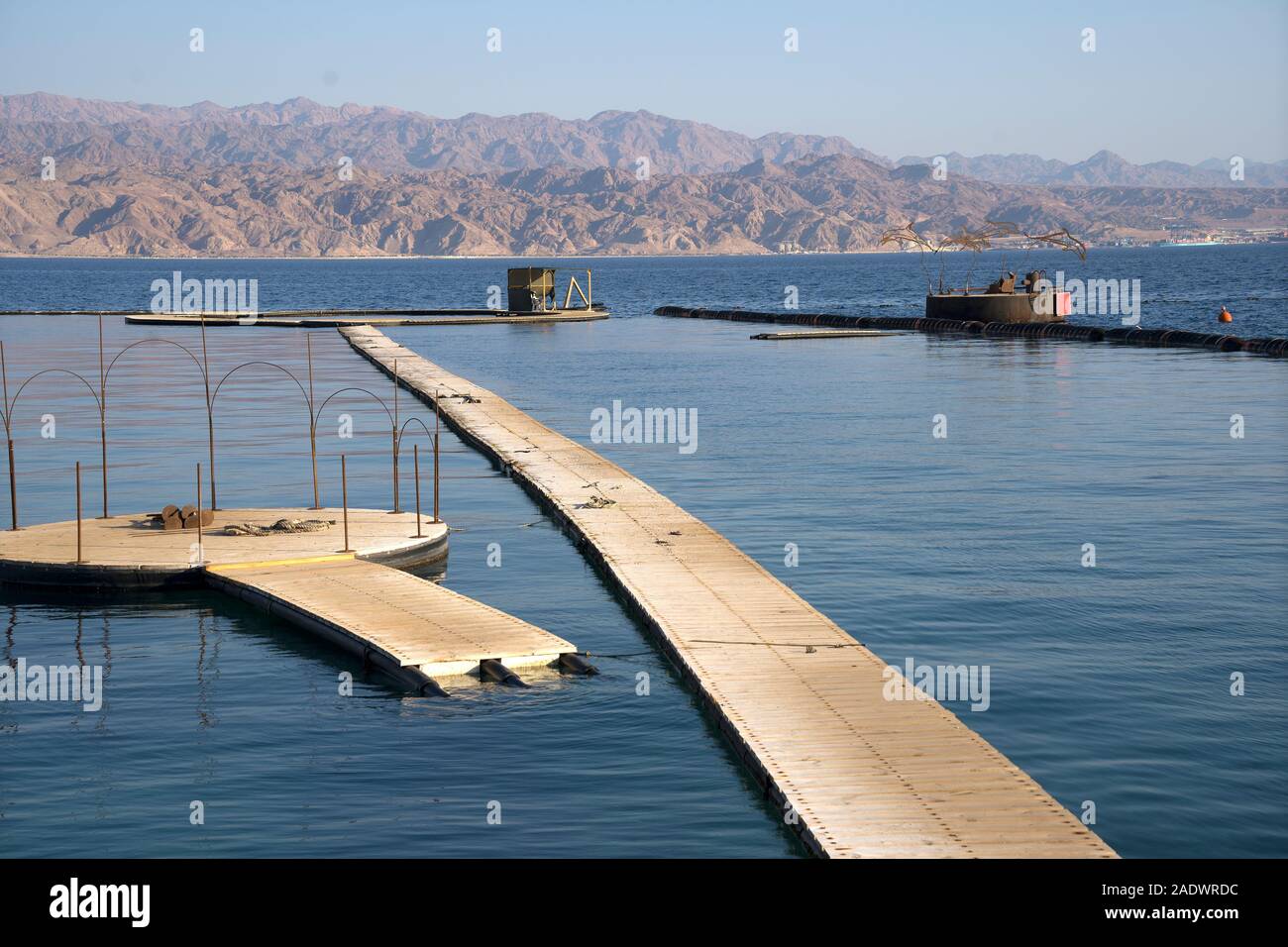 The Red Sea and Eilat bay Stock Photo - Alamy