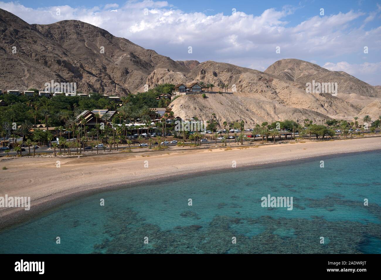 The Red Sea and Eilat bay Stock Photo - Alamy
