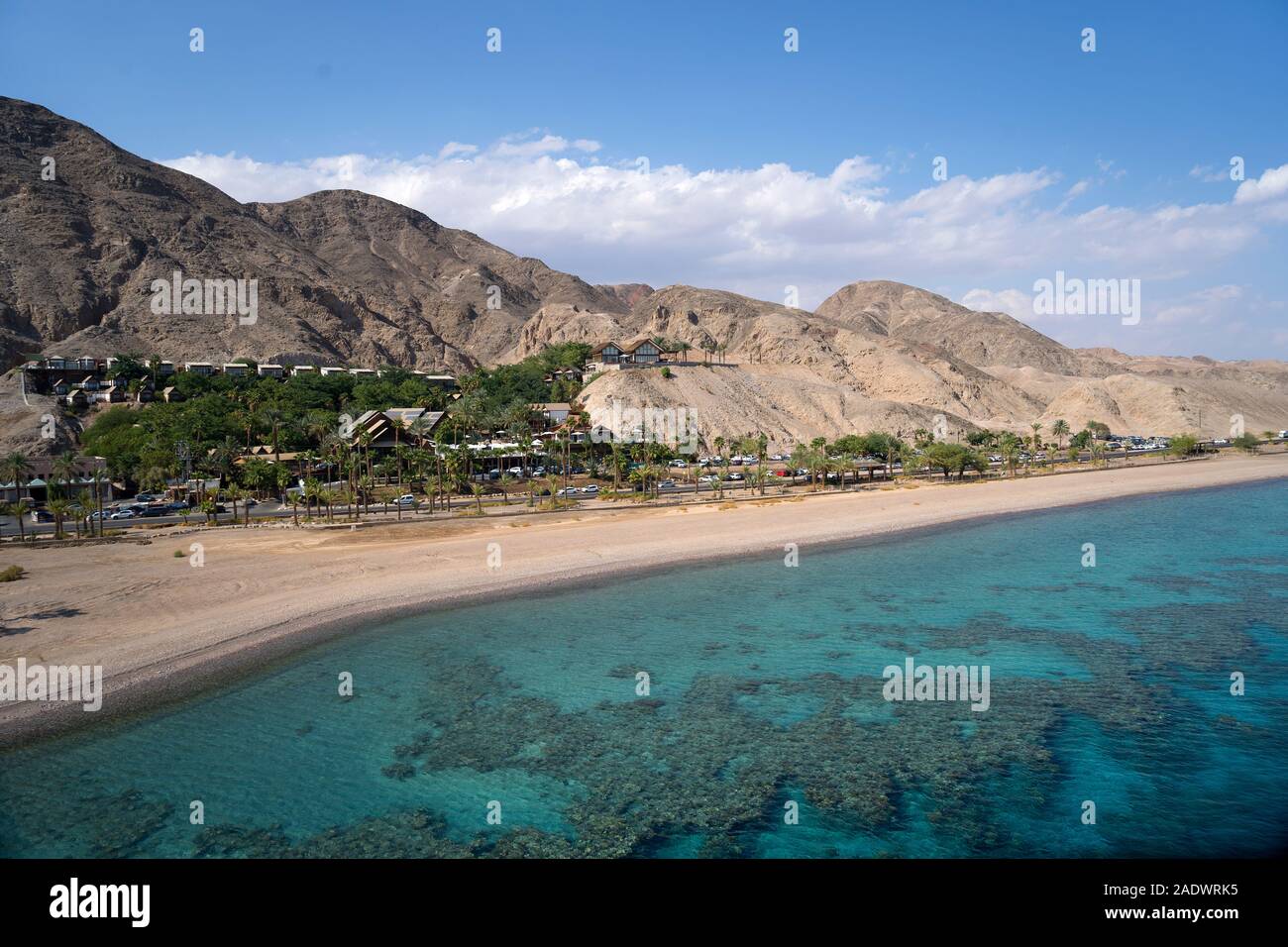 The Red Sea and Eilat bay Stock Photo - Alamy