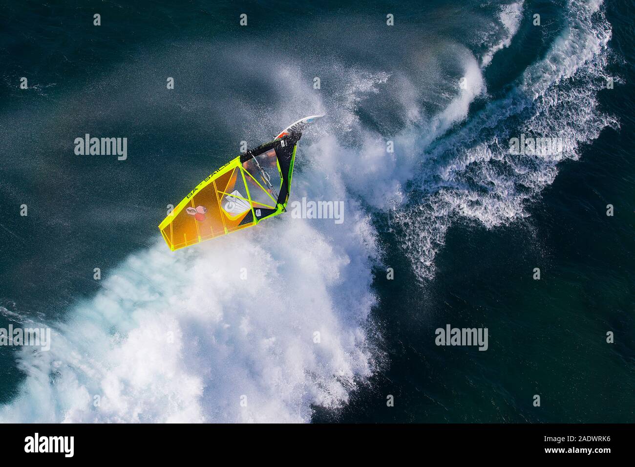 Windsurfing Maui Hawaii Stock Photo - Alamy
