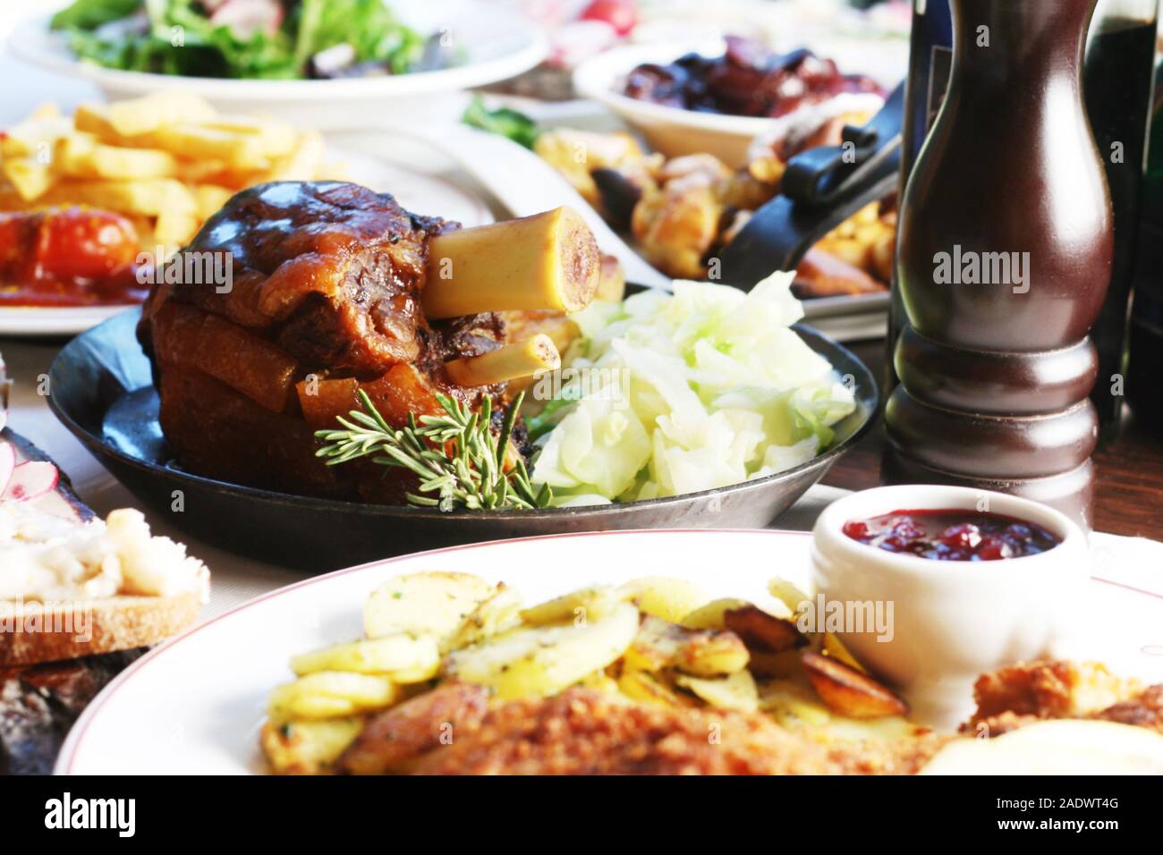 German dishes hi-res stock photography and images - Alamy