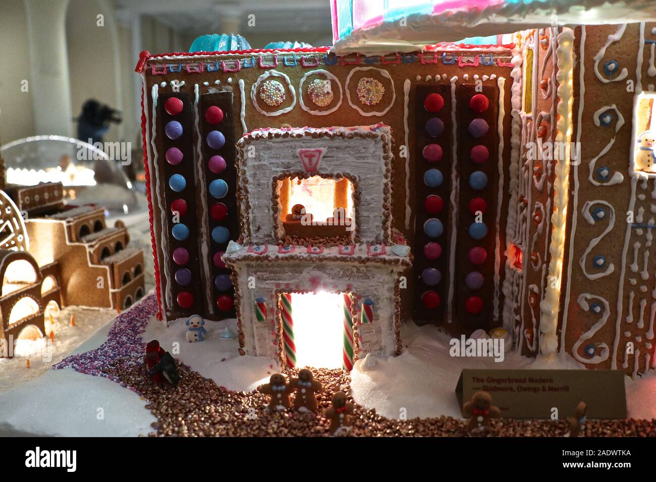 The Museum of Architecture's Gingerbread City 2019 . !00 architects ...