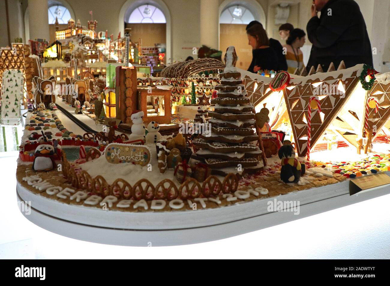 The Museum of Architecture's Gingerbread City 2019 . !00 architects ...
