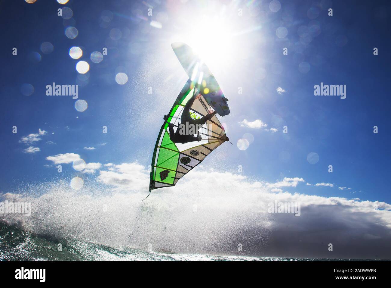 Windsurfing Maui Hawaii Stock Photo - Alamy