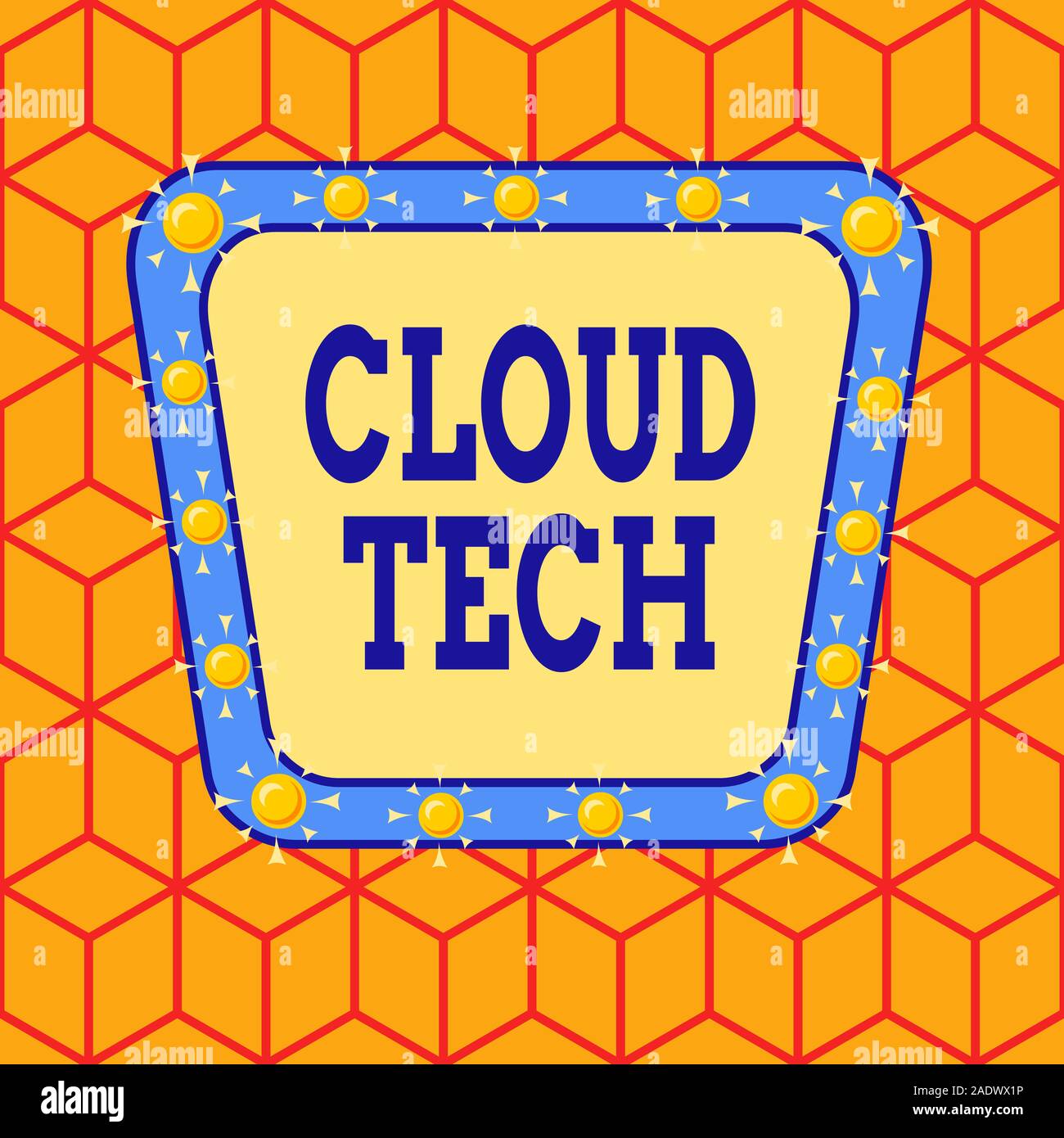 Conceptual hand writing showing Cloud Tech. Concept meaning storing and accessing data and ...